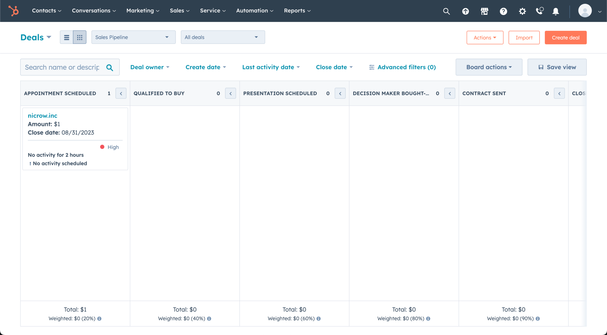 hubspot Pipeline 完整基礎教學 (Sales專用) - NICROW