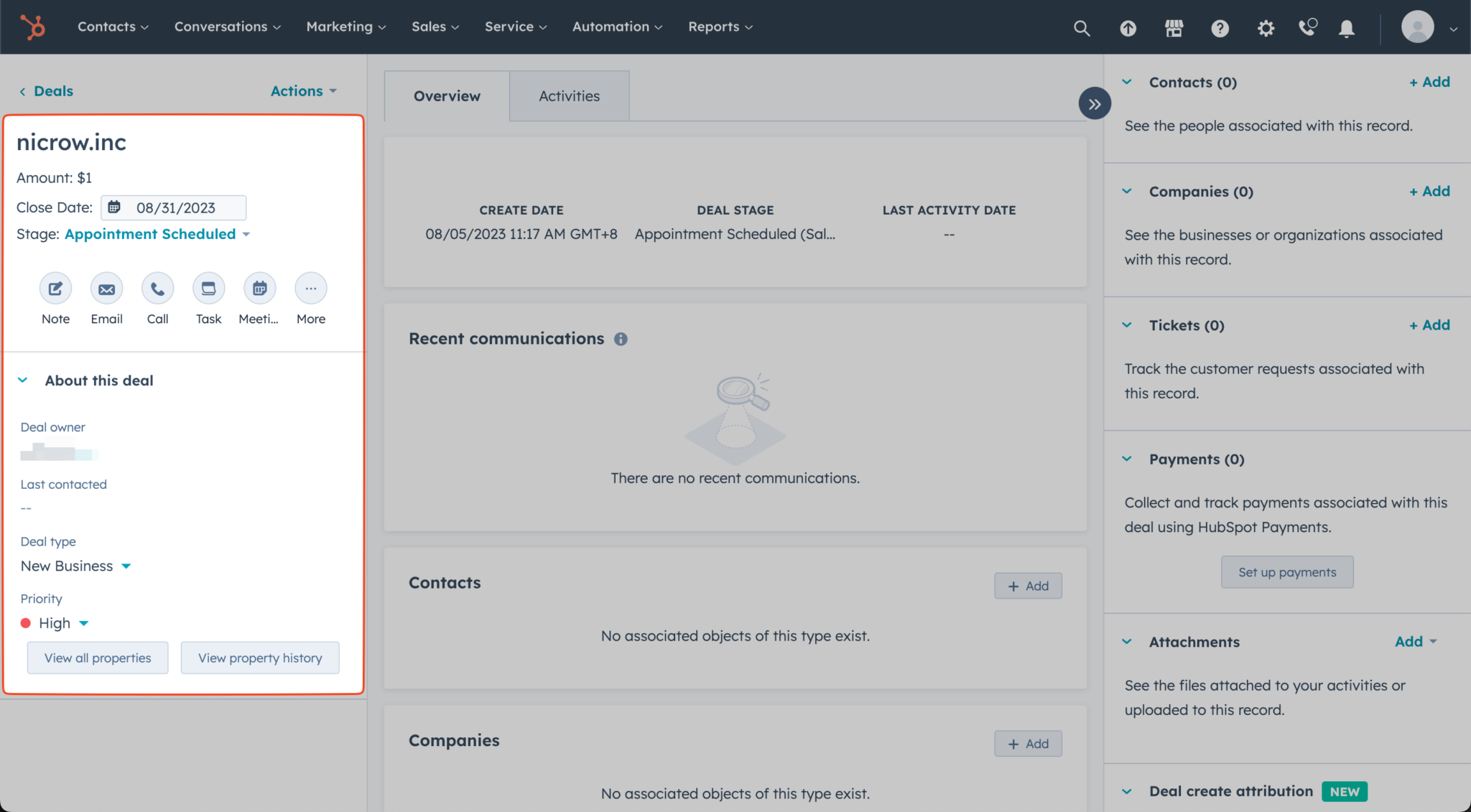 hubspot Pipeline 完整基礎教學 (Sales專用) - NICROW