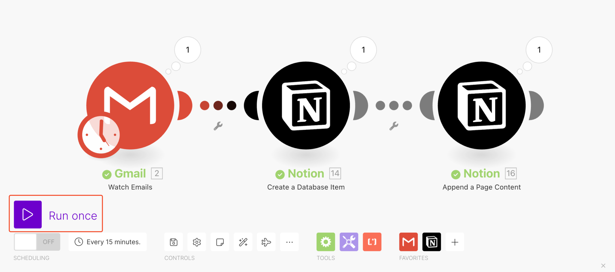 EP.1 使用 Make 自動化工具輕鬆串接 Gmail 與 Notion，建立個人知識庫 - NICROW